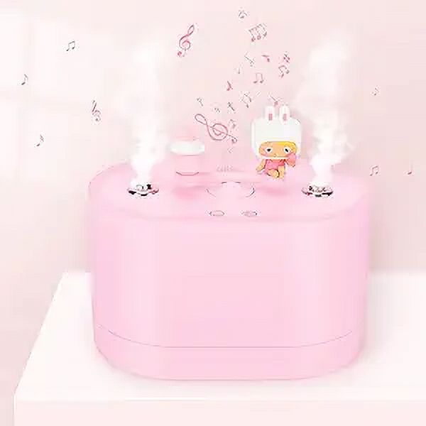 Cool Mist Humidifier for Bedroom - Cute Humidifier Diffuser Quiet ...