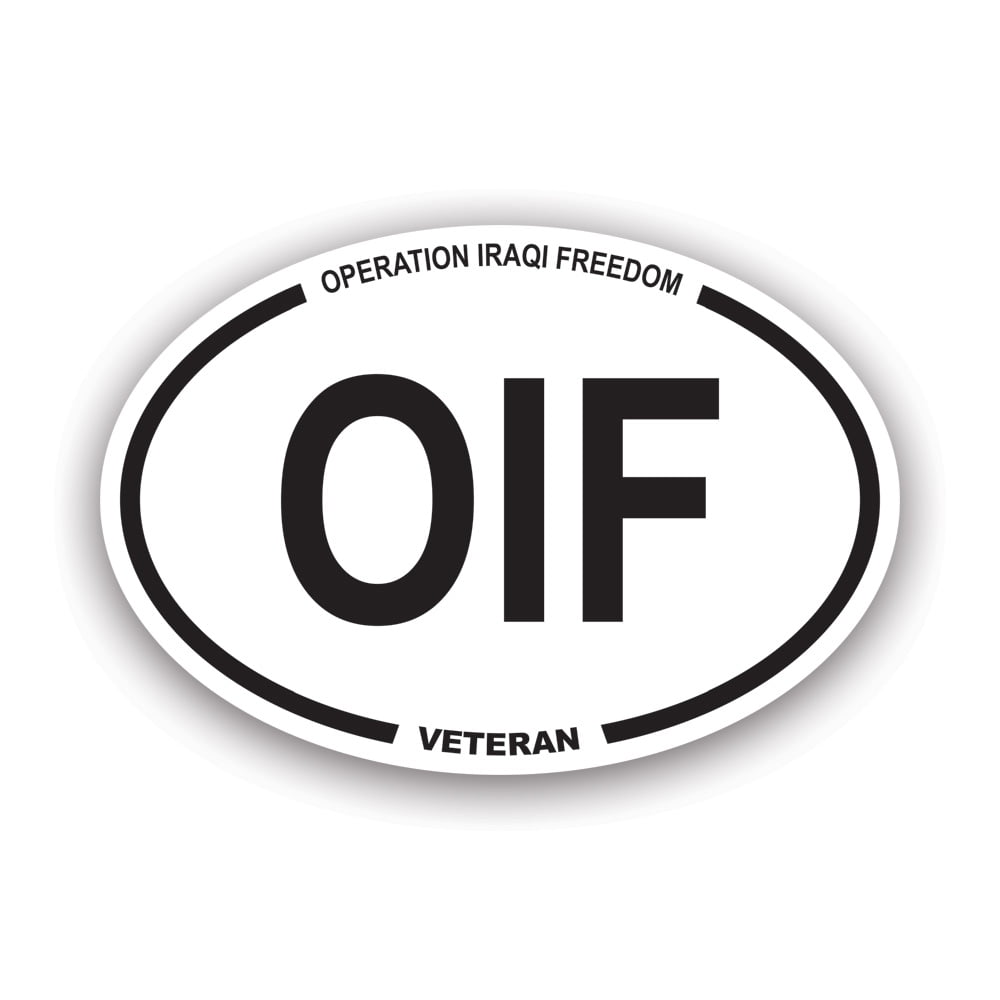 Oef Oif Decal