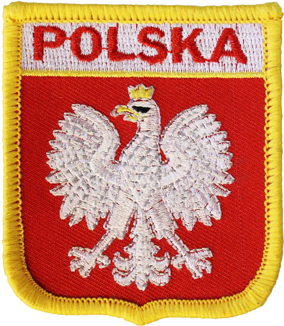 Poland Shield Patch (Polska) - Walmart.com