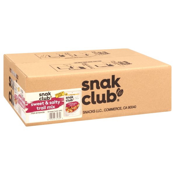 (Price/case)Century Snacks Family Size Sweet Salty Trail Mix 14 Ounce ...