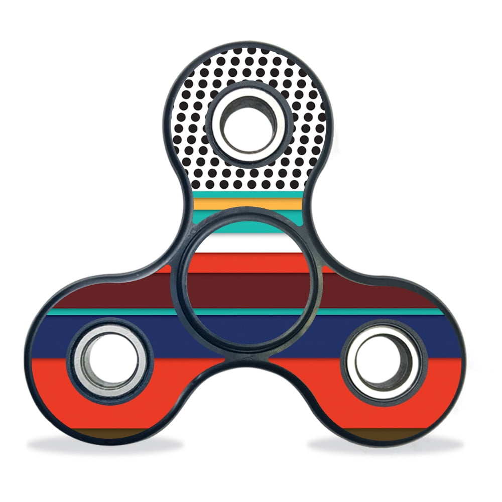 Skin Decal Wrap Compatible With Fidget Spinner Hand Tri Fydget toy ...
