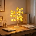 chaungfeng LED Rose Tree Lighth, USB Supply Warm Wire Bedside Night ...
