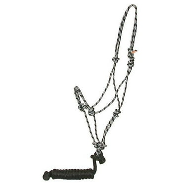 Gatsby Cowboy Rope Halter Horse Lt Purple/Green - Walmart.com