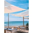 Abstract Mountain Sun Shade Sail 12'X16' Blue Navy Forest Tree Sunset ...
