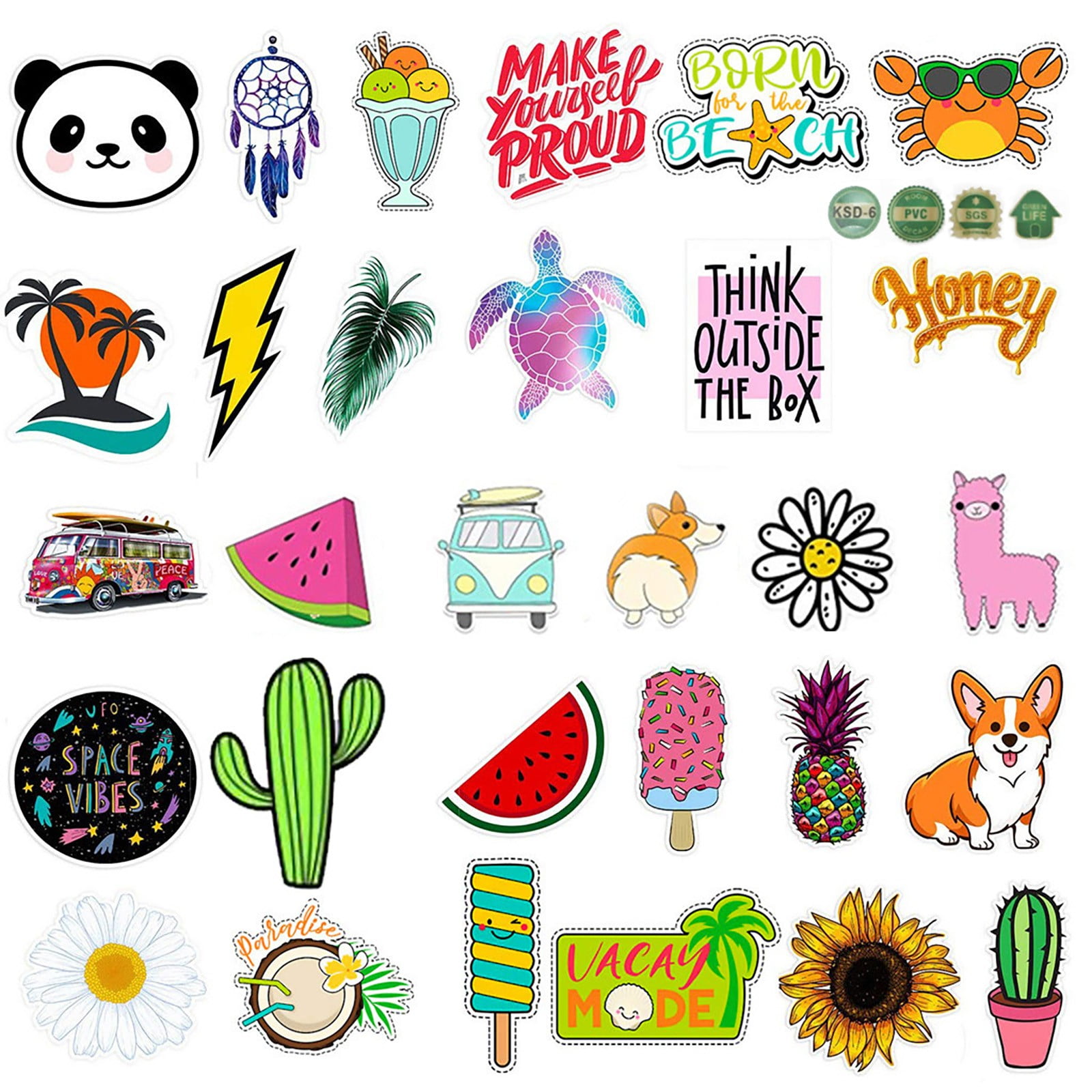 Click here for Hhsfuzhuangggg Water Stickers Bottles Big Cute Tre... prices