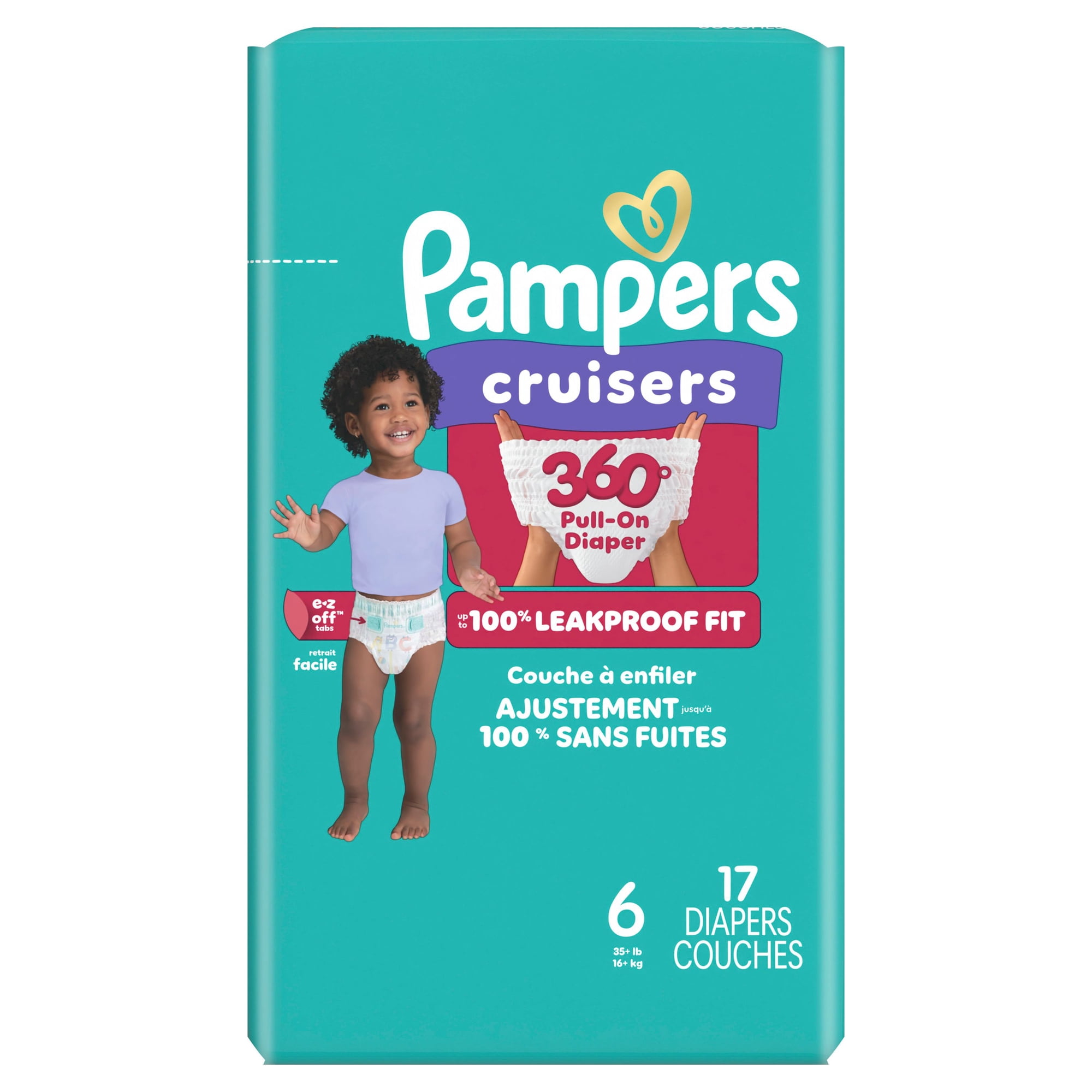 Click here for Pampers Diapers - Cruisers 360° - Size 6  17 Count... prices