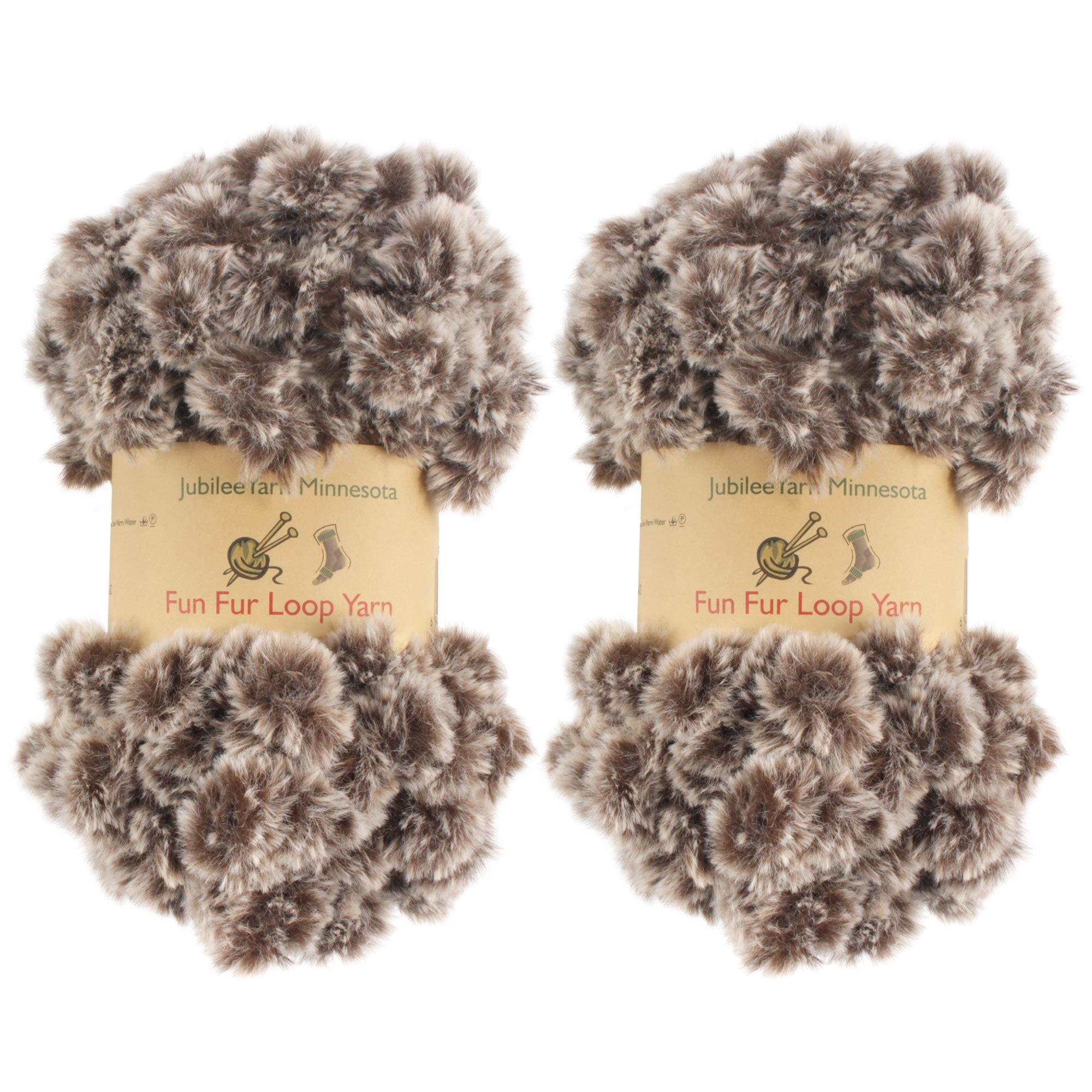 JubileeYarn Fun Finger Fur Loops Yarn - Polyester Jumbo Weight Loop ...