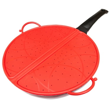 Oil/Grease Splatter Screen for Fry Pan 11.3". Hot Oil Splash Guard ...