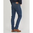 APUOR Men's Slim Fit Stretch Jeans Comfy Straight Denim Pants Blue ...