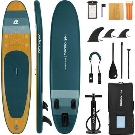 Weekender Plus 10' Inflatable Stand Up Paddleboard Double Layer PVC ...