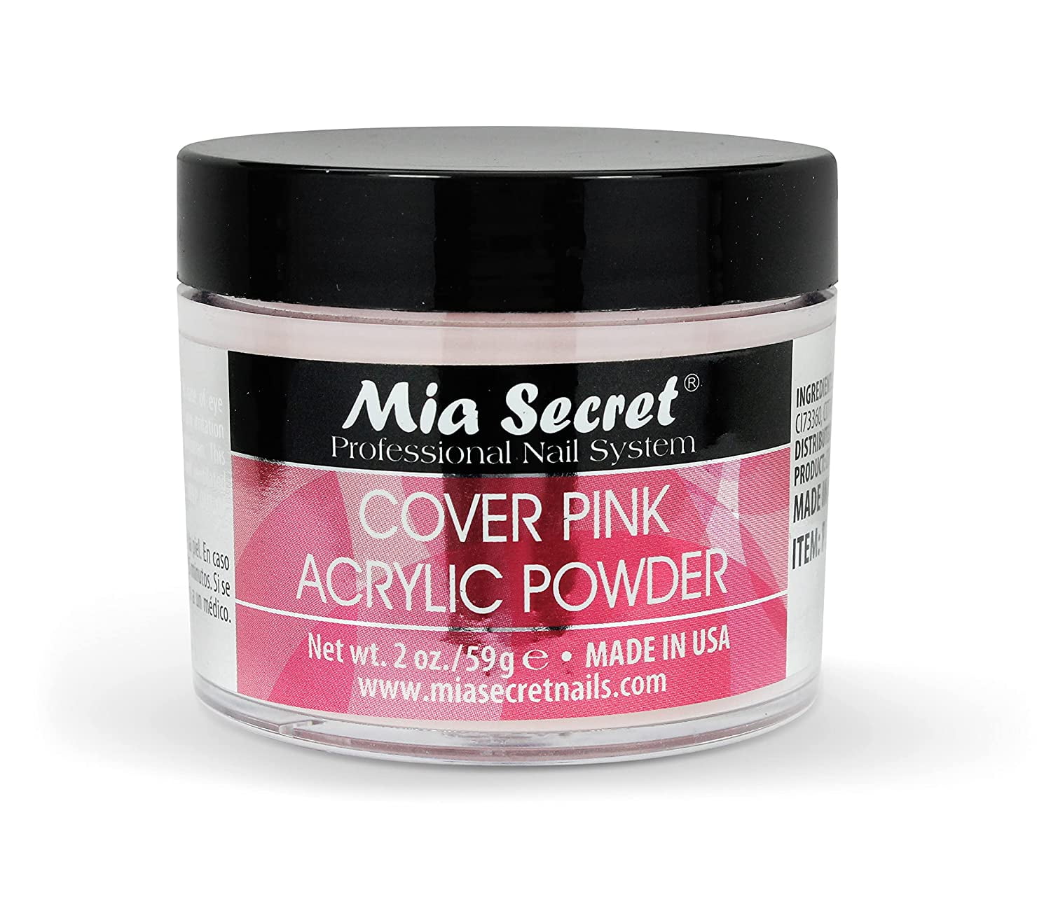 Mia Secret Cover Pink Acrylic Powder 2 oz (PL430-CP) - Walmart.com