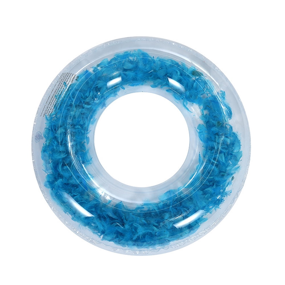 Inflatable Feather Swimming Ring Children Swimming Ring Beach Water ...
