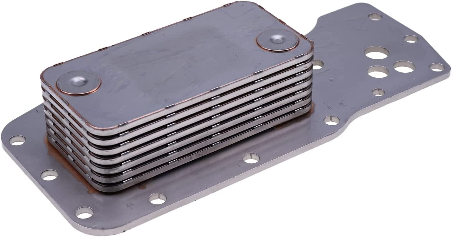 24V Oil Cooler 3959031 for Cummins Engine 5.9L Dodge 03-07 Ram 2500 ...