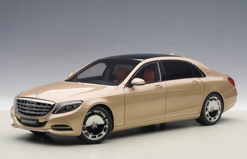 mercedes maybach s class s600 champagne gold 1/18 model car by autoart ...