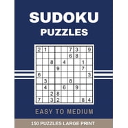 Easy Sudoku Puzzles: 300 Easy Sudoku Puzzles and Solutions - Perfect ...