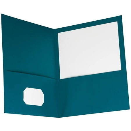 Oxford Twin-Pocket Folders, Teal - Pack of 10 (57582) | Walmart Canada