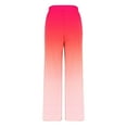 CFLVAEK Fashion Gradient Sweatpants for Women Casual Wide Leg ...