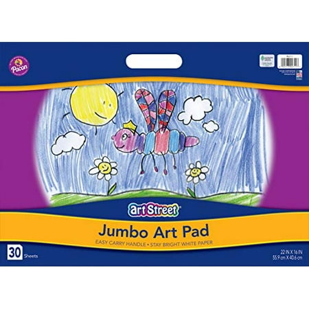PRANG JUMBO ART PAD WHITE 30 SHEETS 22X16 | Walmart Canada