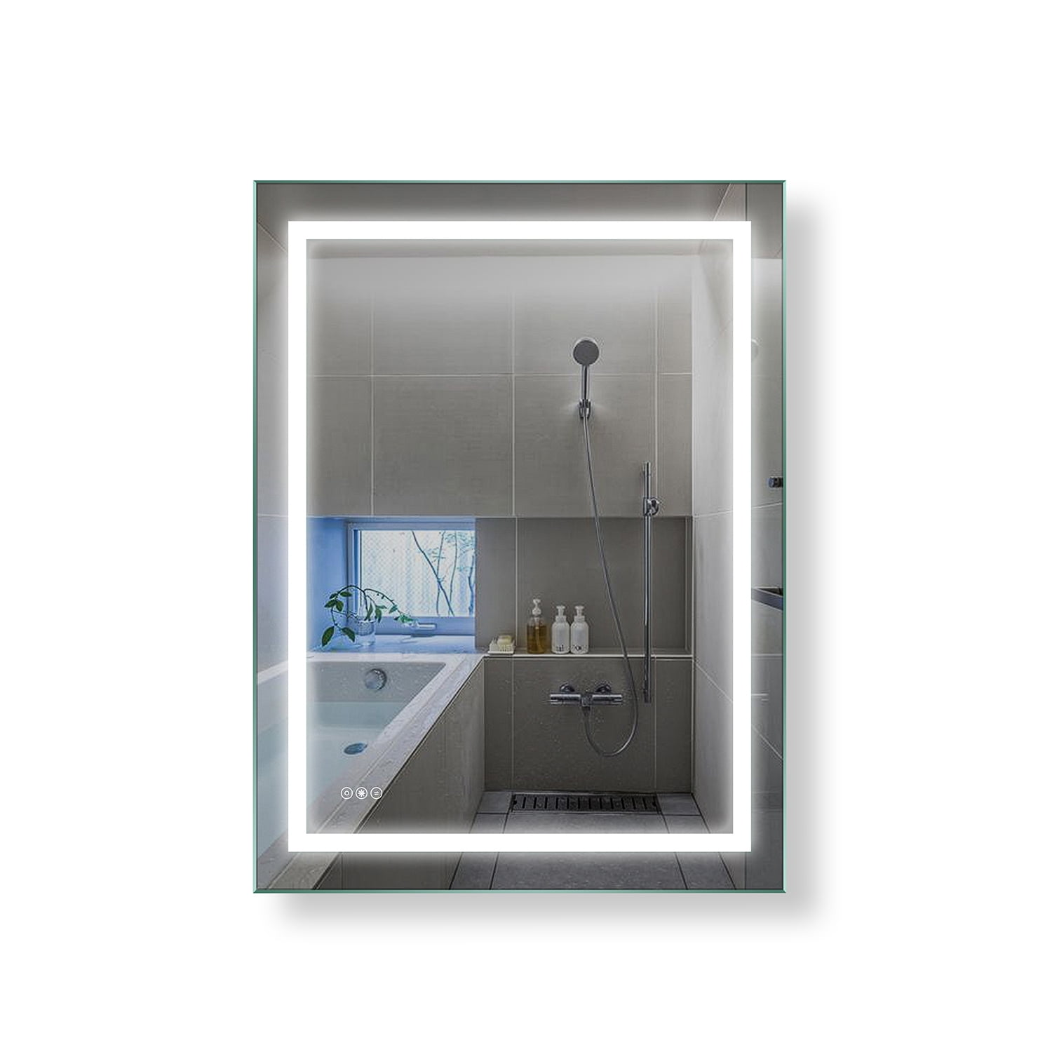 36 48 Inch Bathroom Mirror With Light Wall Mounted Vanity Mirror With 36-48-inch-bathroom-mirror-with-light-wall-mounted-vanity-mirror-with