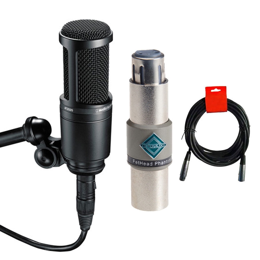 Audio-Technica AT2020PK Vocal Microphone Pack for Streaming/Podcasting ...
