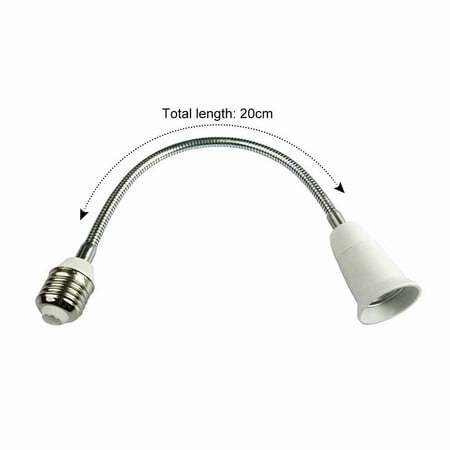 E27 to E27 LED Light Bulb Lamp socket adapter light bulb converter ...