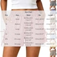 ByworldtasicNo Boundaries Women's Gingham Plaid Shorts Bow Tie Split ...