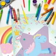 Bendon Publishing Unicorn Create A Face Sticker Activity Book, 32 Pages ...