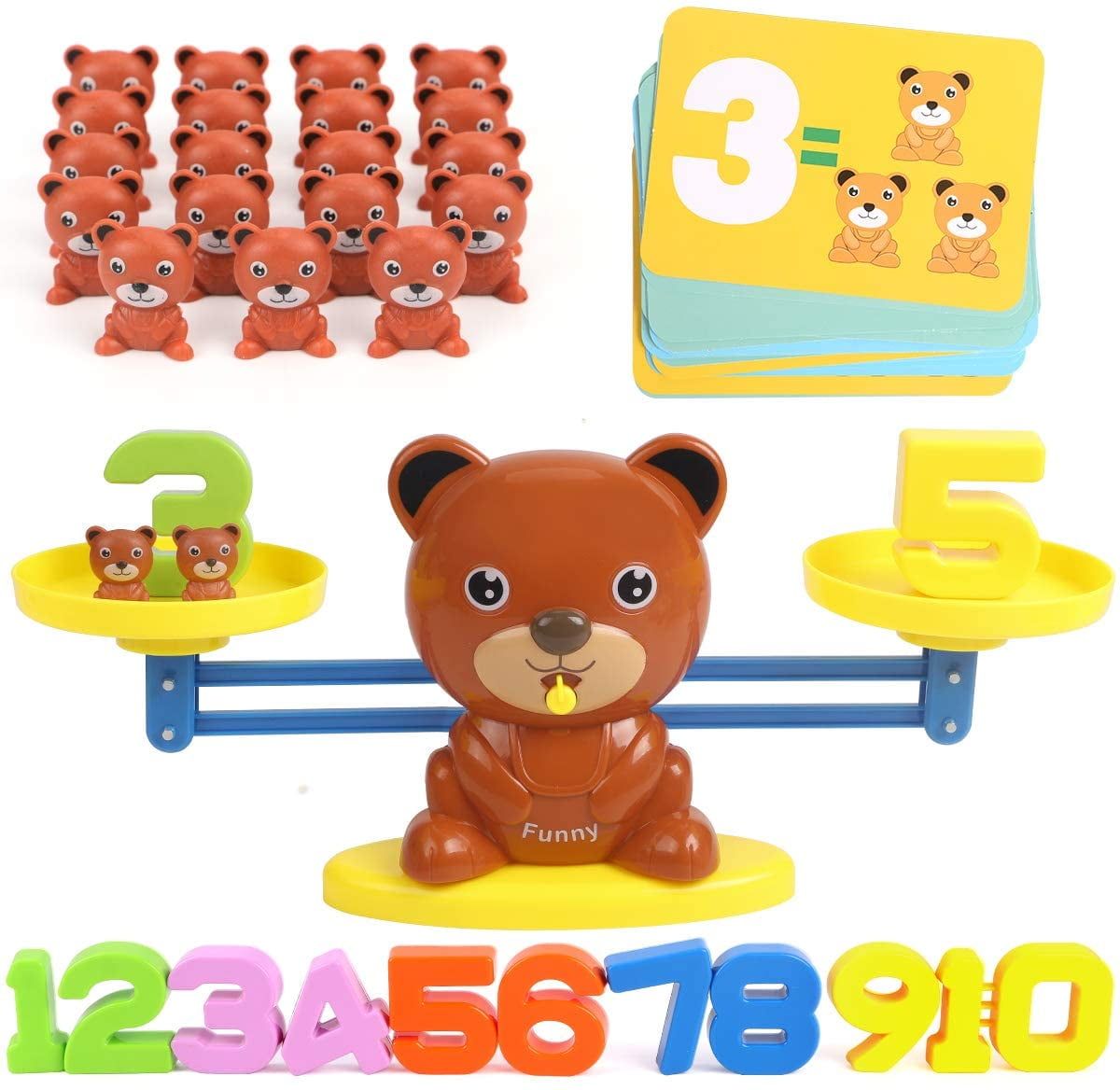 Balance Math Game, Montessori Educational Toys for Kids - Walmart.com
