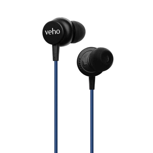 Veho Z-3 In-Ear Stereo Headphones with Built-in Microphone and Remote ...