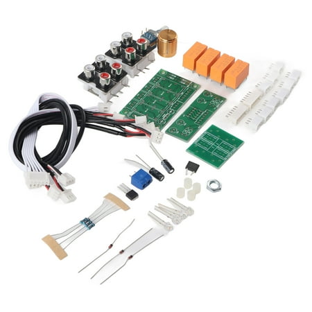 DC 7V-30V AC 6V-20V 4 Way Audio Input Switch Module Signal Selector ...