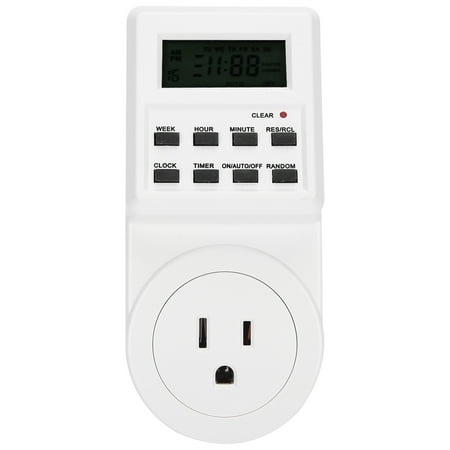 Timer Switch, Power Switch Socket, High Accuracy Electrical Timers ABS Material For Kitchen ...