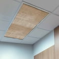 3 Pack Vintage Brown Fluorescent Light Covers for Ceiling Lights Modern ...