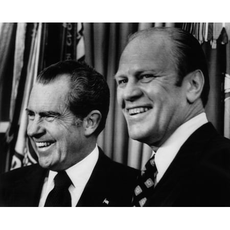 Us Presidents. Richard Nixon With Vice President Designate (And Future ...