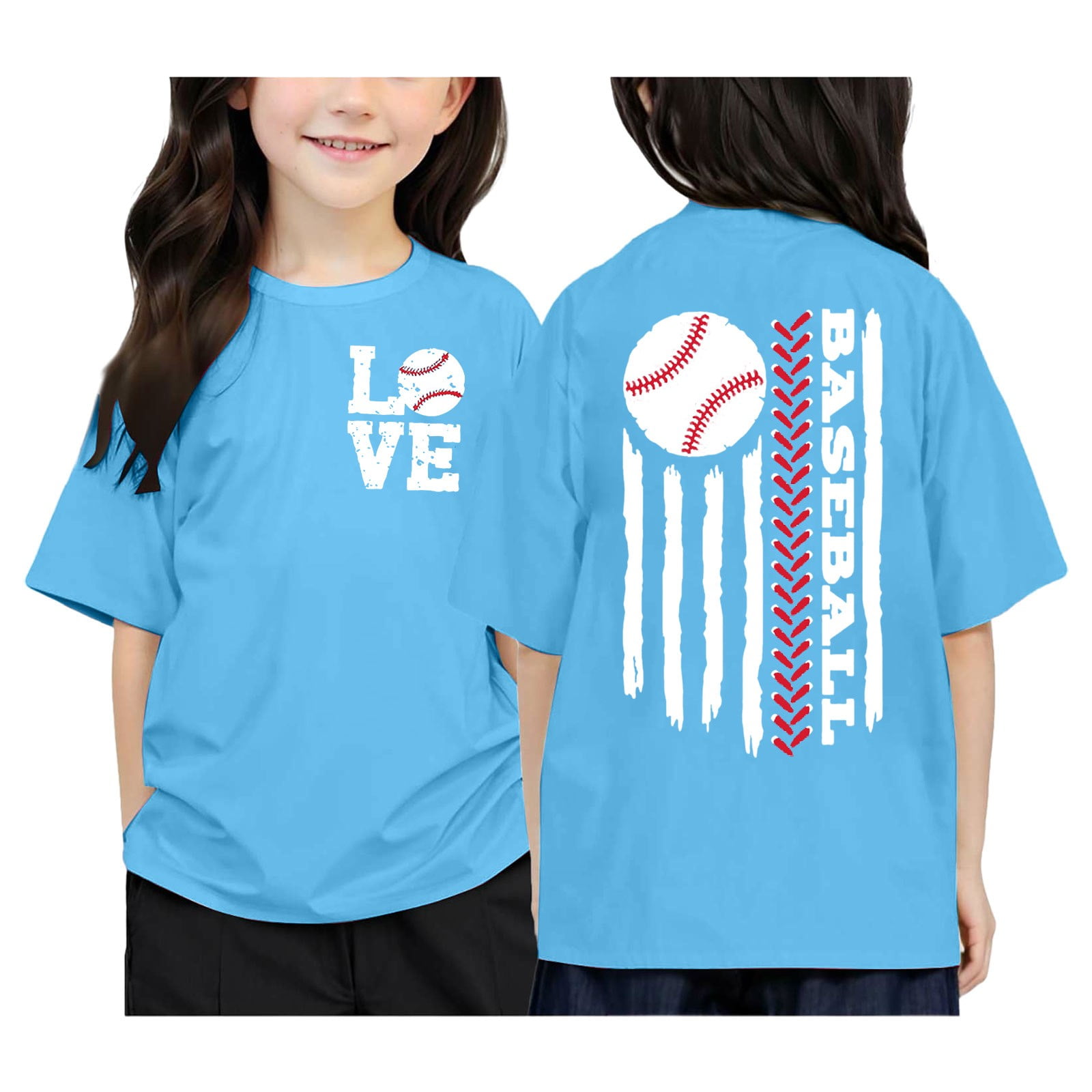 Click here for Icvfdpl Girls Tshirts children Printed Round Neck... prices