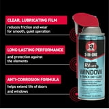 3-IN-ONE RVcare Window & Track Dry Lube size 10 oz. not for Machine ...