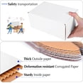 6x4x3 White Cardboard Boxes - 30 Pack Small Shipping Boxes for Small ...