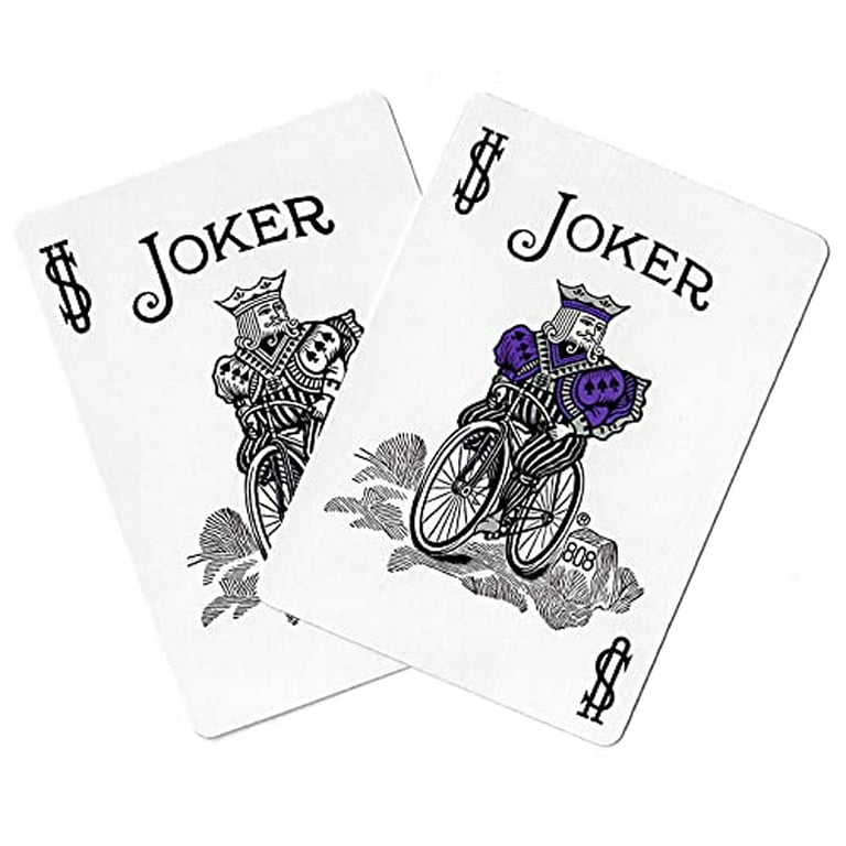 Black Back Bicycle Playing Card