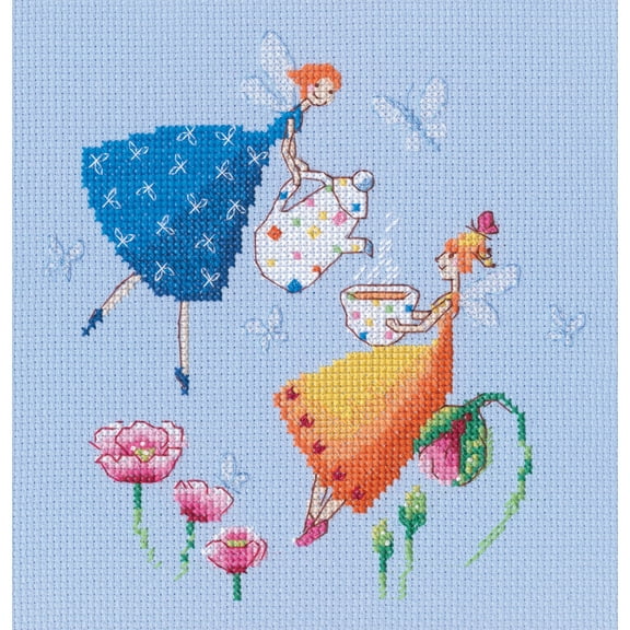 RTO Counted Cross Stitch Kit 4.13"X4.3"-Nesting Box (14 Count ...