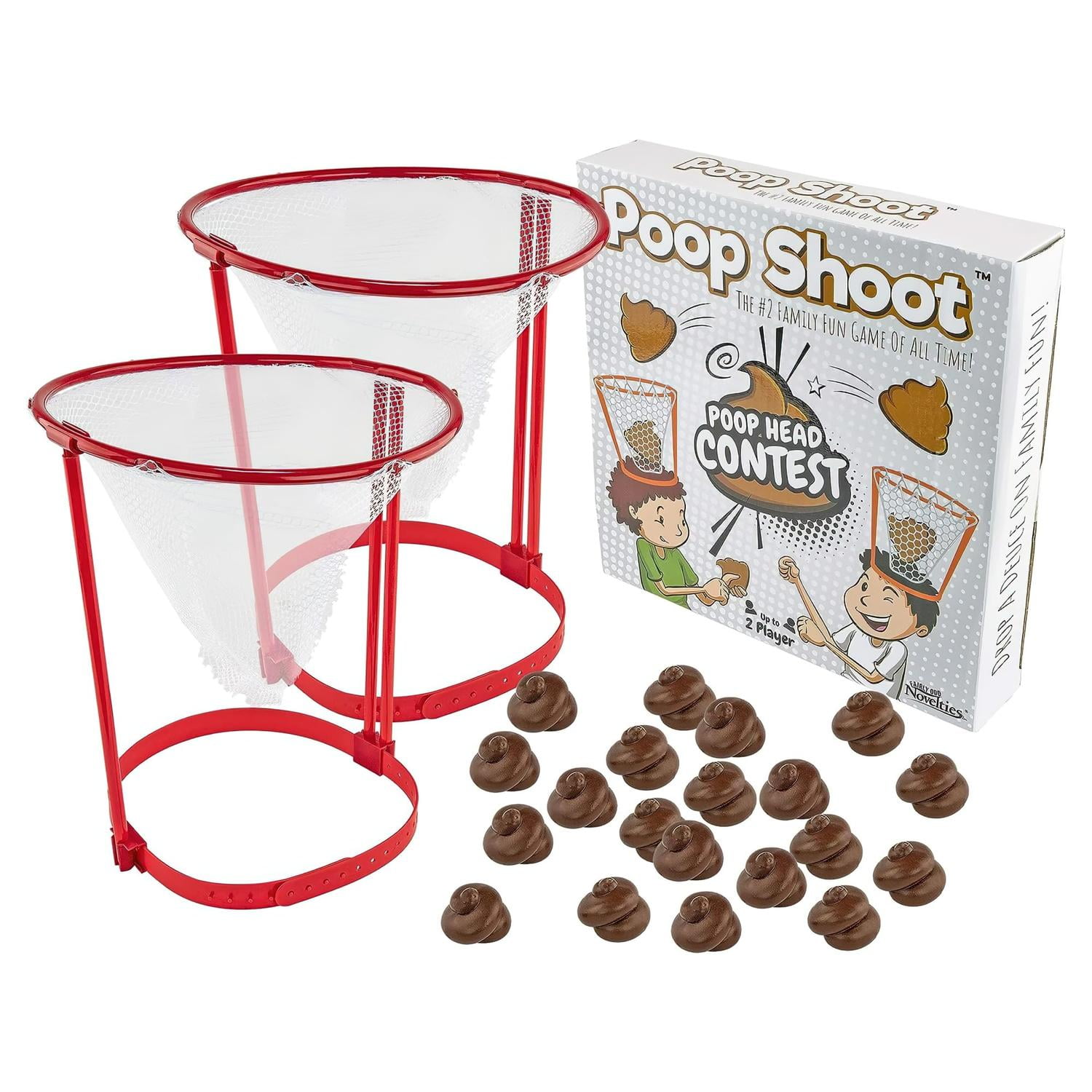 Fairly Odd Novelties Poop Shoot! Head Hoop Contest! The Hilarious White ...