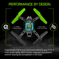Sky Viper, Racing Drone, Type-R, w/ Charging Cable and Propellers ...