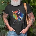 Baseball Player Paint Splash TShirt - Walmart.com