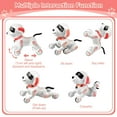 Ficcug Robot Dog, Programmable Interactive Toy with Touch Sensing, Gift ...