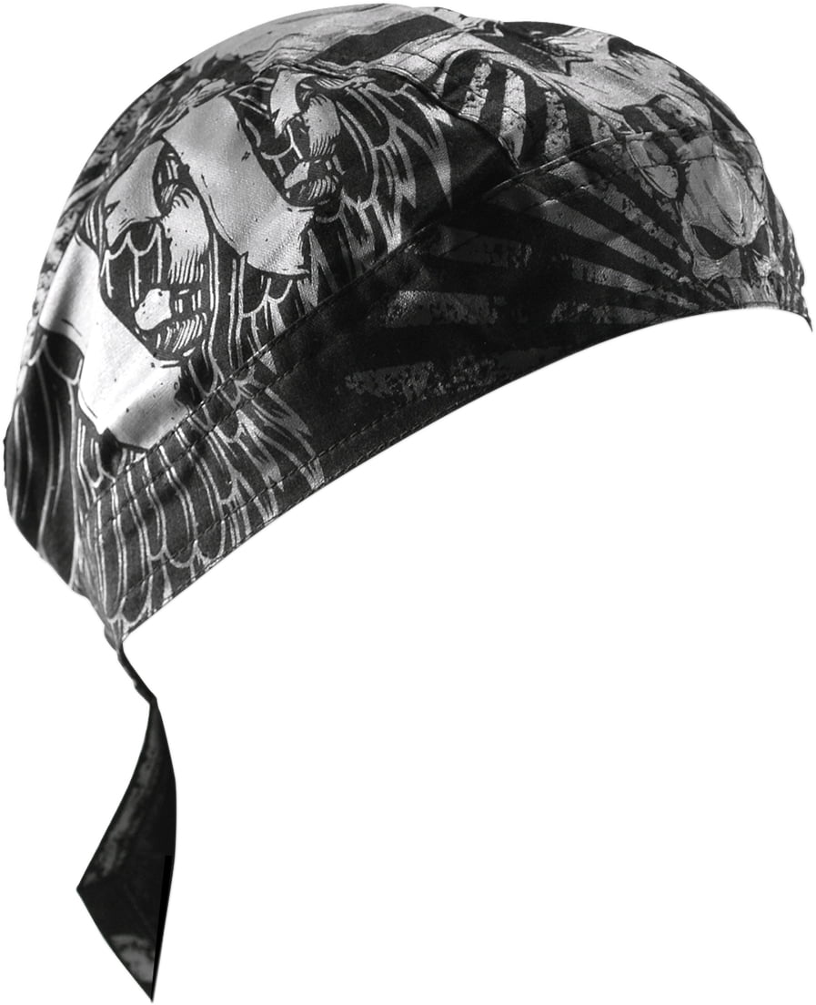 Zan Headgear Flydanna Horned Devil Skull Z682 - Walmart.com