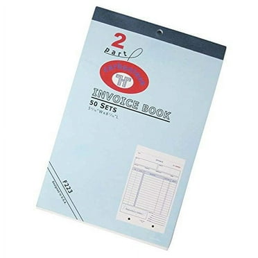 50 sets Sales Invoice Order Form Book 2-Part Carbonless Copy Invoice ...