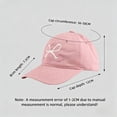 Embroidered Bow Baseball Cap, Trendy Unisex Trucker Hat with Adjustable ...