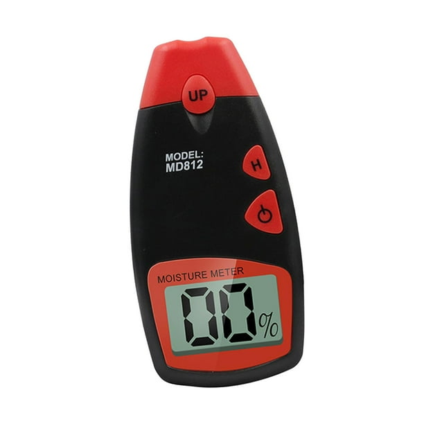 Moisture Meter Water Leak Tester Pin Type Damp Tester Hold Data Drywall ...