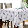 60x108in Square Printed Tablecloth Easy-Care Decorative Table Cloth for ...