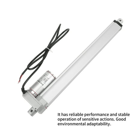 12V Metal Linear Actuator Electric Motor Putter Waterproof IP54 Stroke ...
