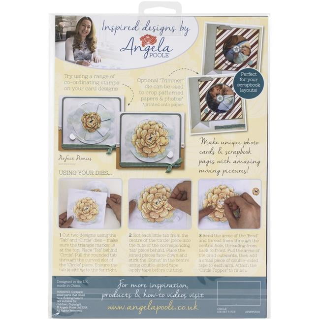 Angela Poole Designs APMWCD01 Slide & Reveal Die Set, Magic Windows ...