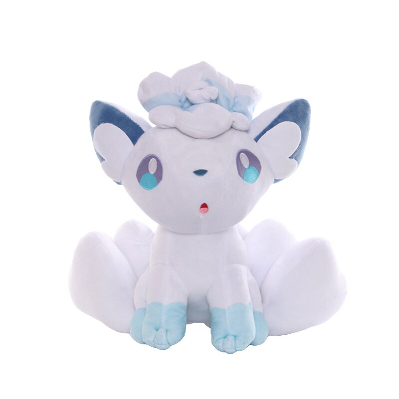 Pokemon Alola Ice Vulpix Plush Doll Kawaii White Fox Elf Stuffed Toy ...